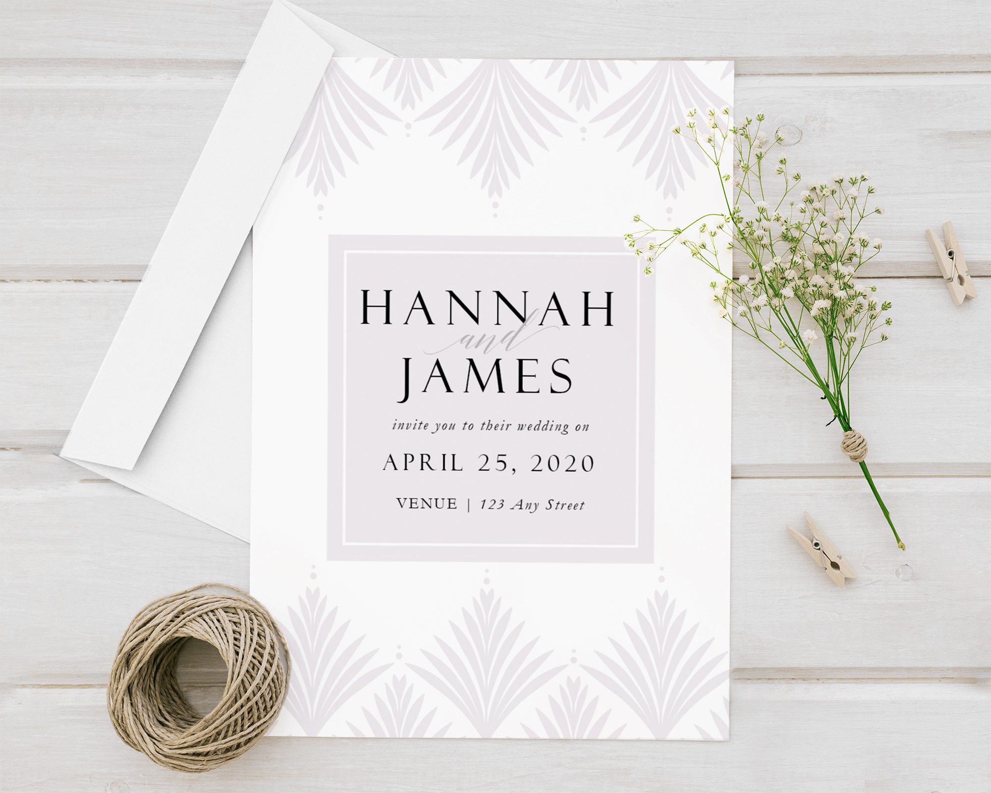 Great Gatsby Save The Date Borders