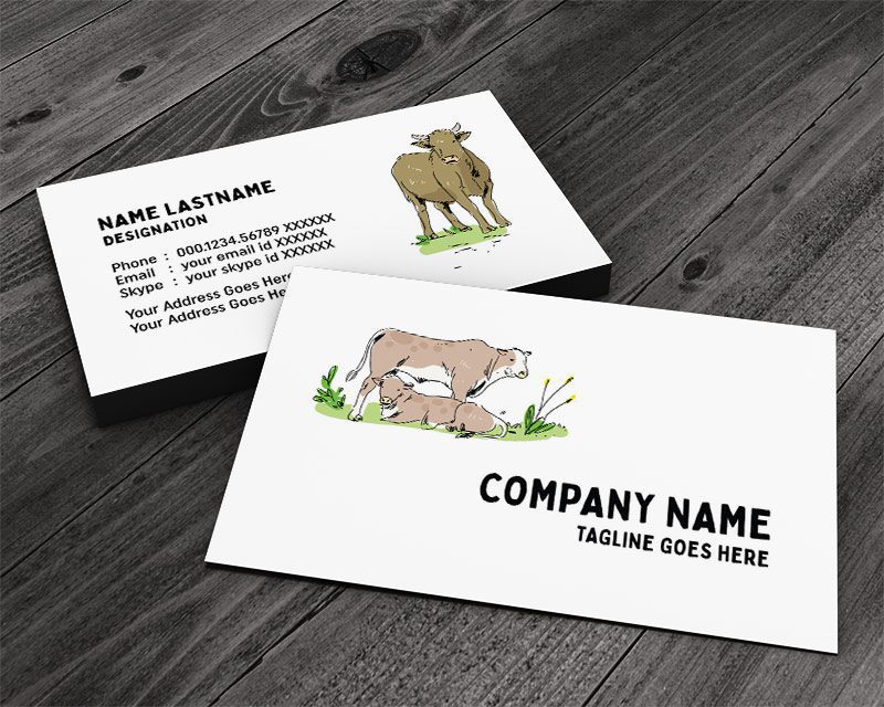 Cattle Business Cards