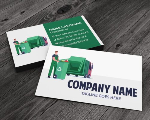 Garbage Pickup Business Card | Go Print Plus